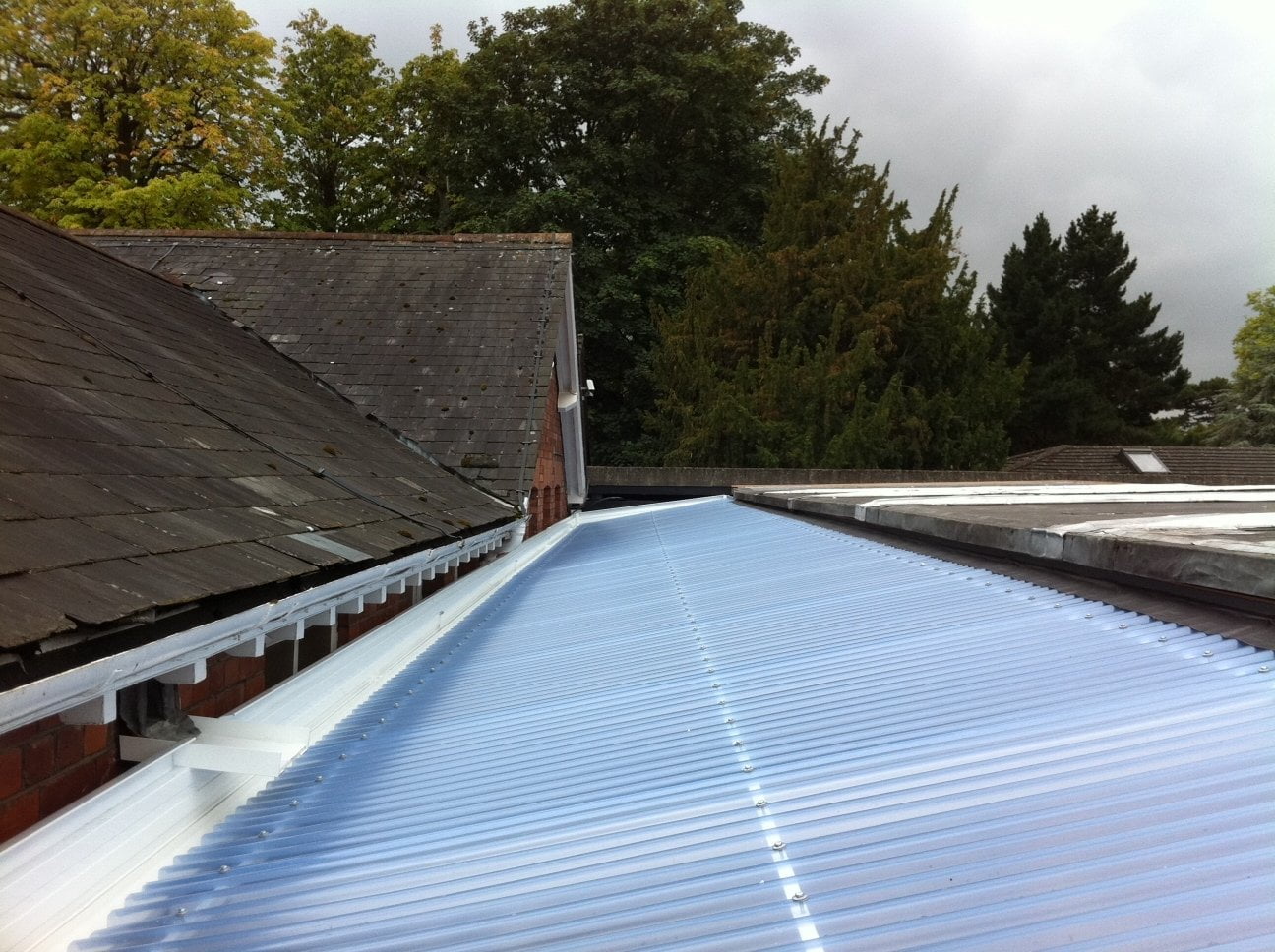 Covered Walkway Chelt Boys College 2 - C&G Cladding - Cheltenham ...