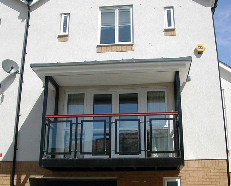 balcony-canopy - C&G Cladding - Cheltenham, Gloucestershire
