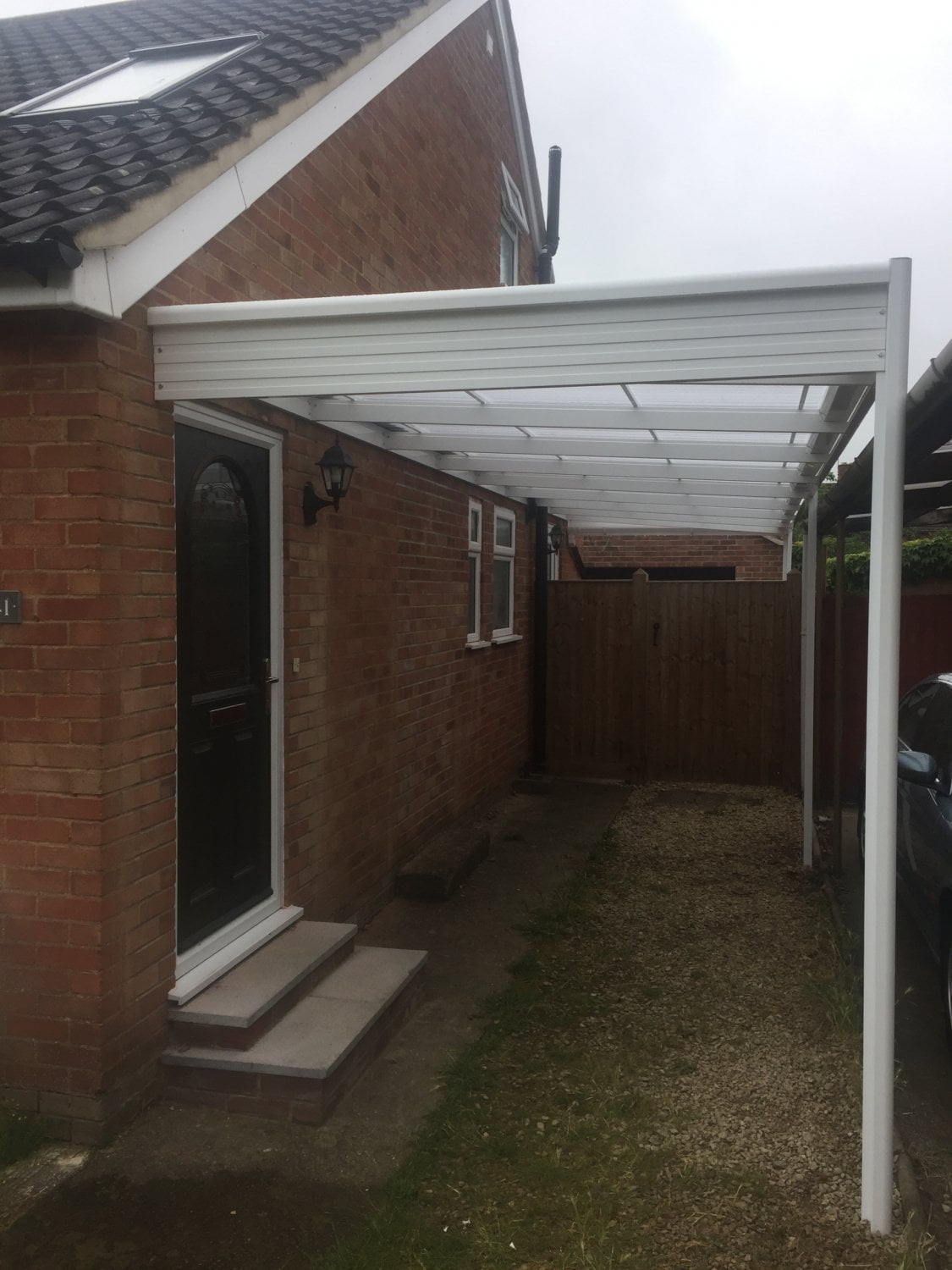 Mclaren-Carport-Pitch-2 - C&G Cladding - Cheltenham, Gloucestershire