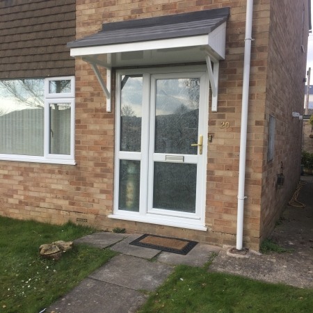 Over Door Canopy | Cheltenham & Gloucester Cladding