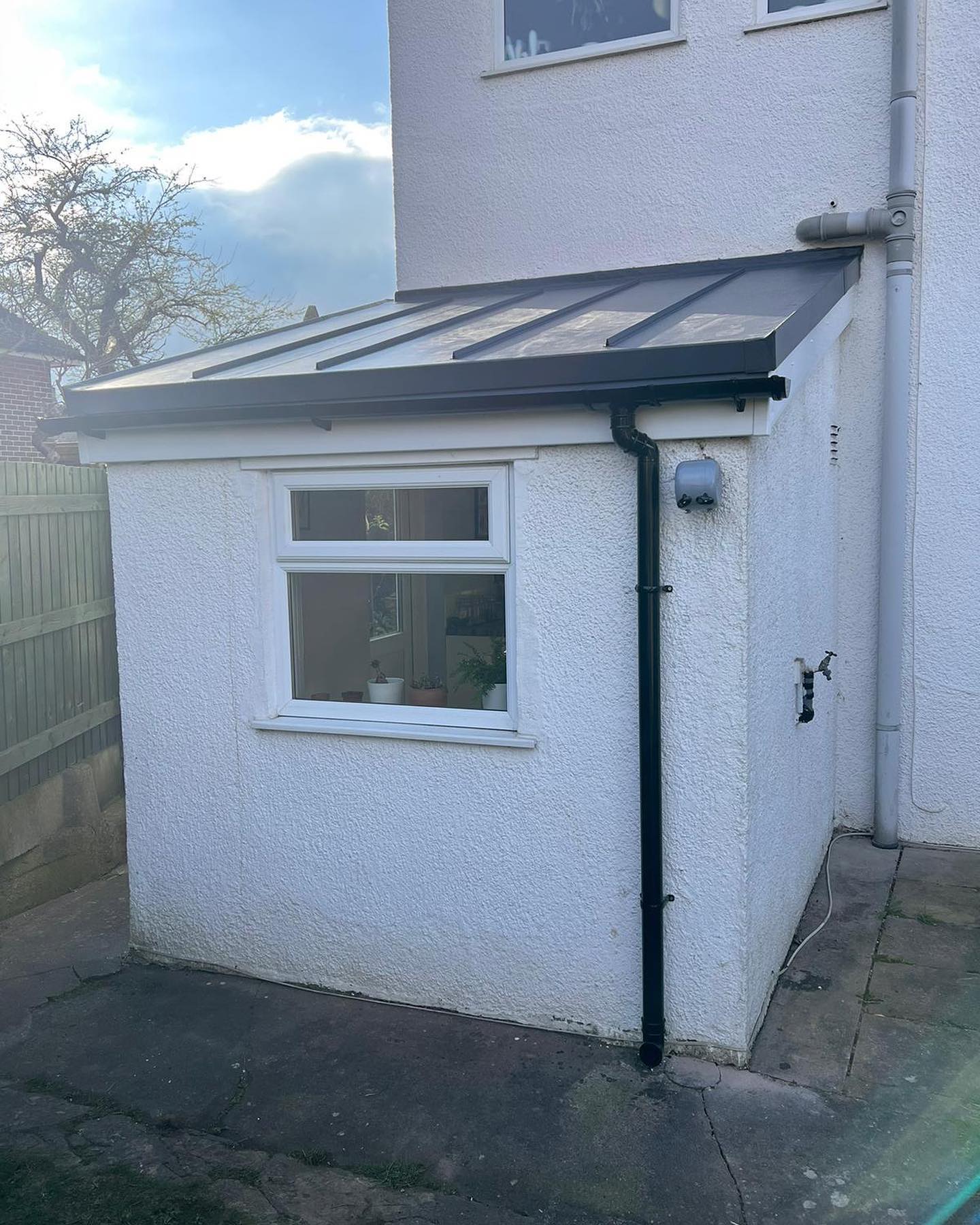 Extension Replacement Sika Sarnafil Roof | Cheltenham & Gloucester Cladding